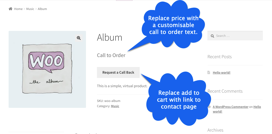 WooCommerce Call for Price Plugin – Call to Order by Addify | CodeCanyon